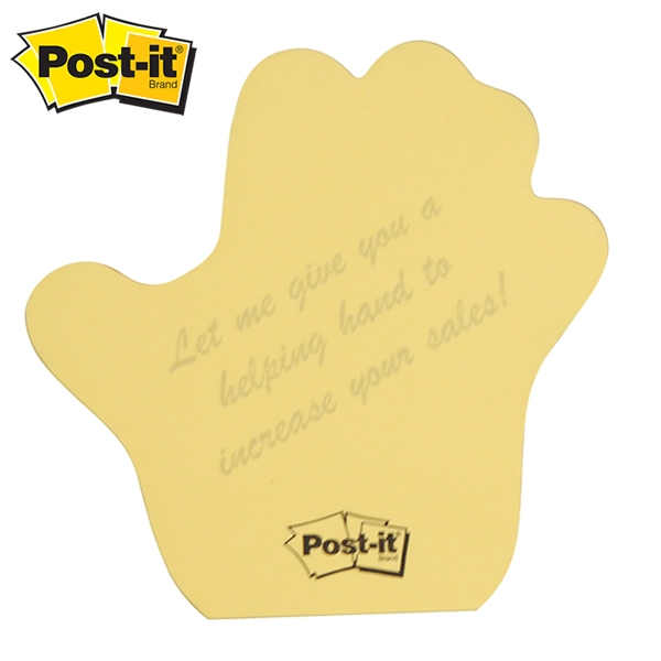 Promotional Post-it Shape Right Hand Shape Large Sticky Note ...