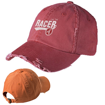District DT600 Distressed Cap | Embroidered Logo District Distressed Caps