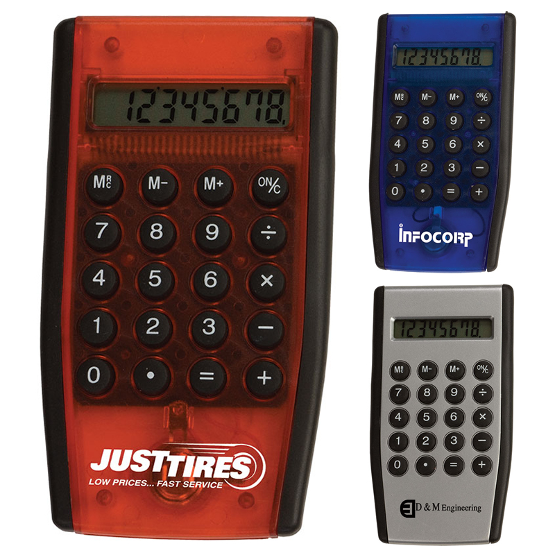 Promotional Slimline Calculator | Customized Slimline Calculator ...